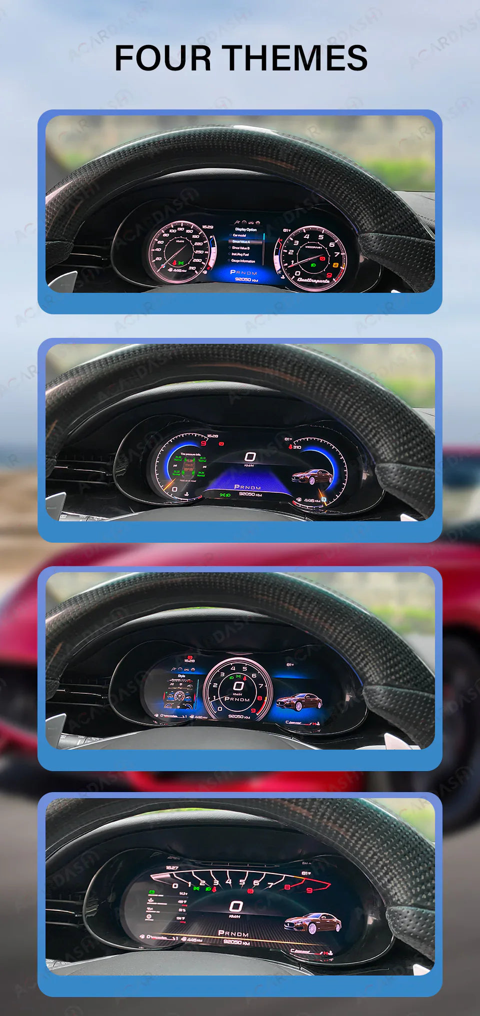 Instrument Cluster for Maserati Ghibli Digital Cluster Virtual Cockpit ...
